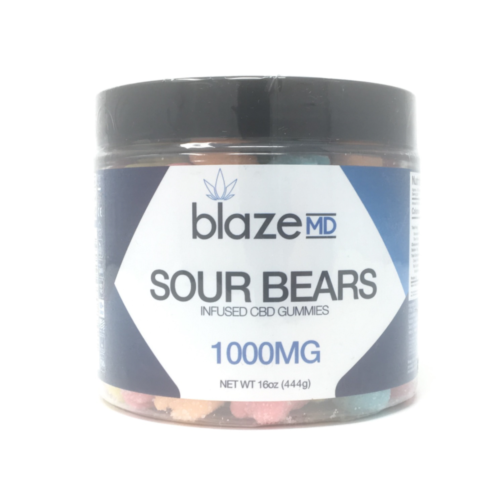 BlazeMD - Heal Naturally: Sour Bears Gummies 1000 MG By BlazeMD | Leafly